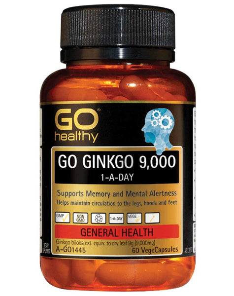 Go Ginkgo 9000 by Go Healthy - Nutrition Warehouse