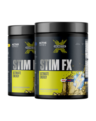 Stim FX Twin Pack by Genetix Nutrition - Nutrition Warehouse