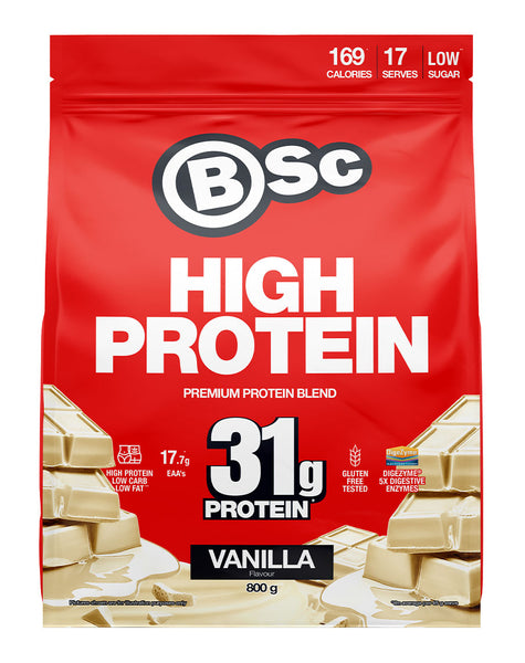 High Protein by BSc Supplements - Nutrition Warehouse