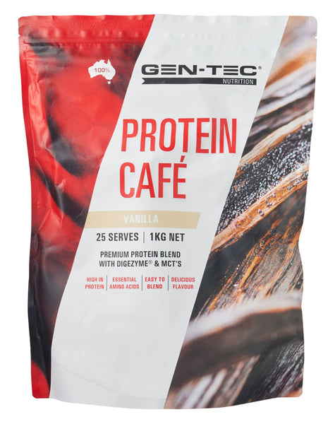 Protein Cafe by Gen-Tec Nutrition - Nutrition Warehouse