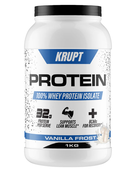 Whey Protein Isolate by Krupt - Nutrition Warehouse