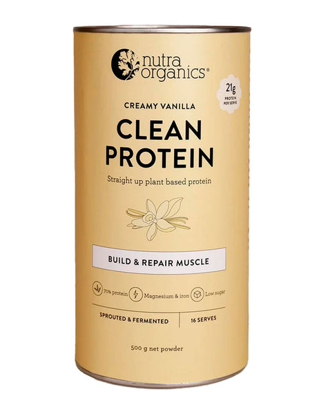 Clean Plant Protein by Nutra Organics - Nutrition Warehouse