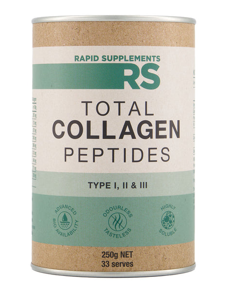 Total Collagen Peptides by Rapid Supplements - Nutrition Warehouse