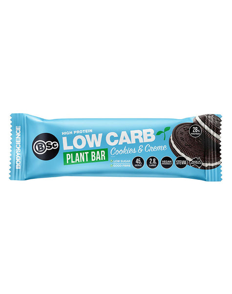 High Protein Low Carb Plant Bar by Body Science BSc - Nutrition Warehouse