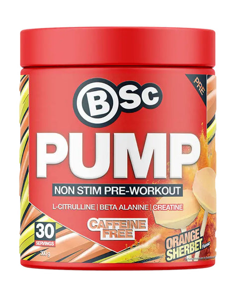 PUMP Non Stim Pre-Workout By Body Science BSc - Nutrition Warehouse