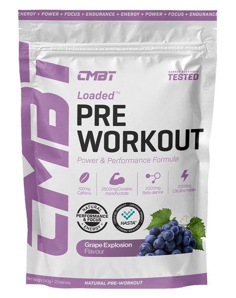 Loaded Pre Workout by CMBT - Nutrition Warehouse