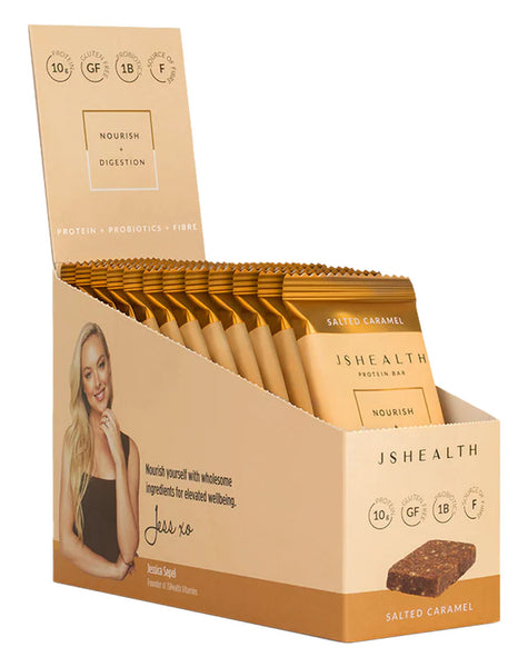 Nourish + Balance Protein Bar by JSHealth Vitamins - Nutrition Warehouse