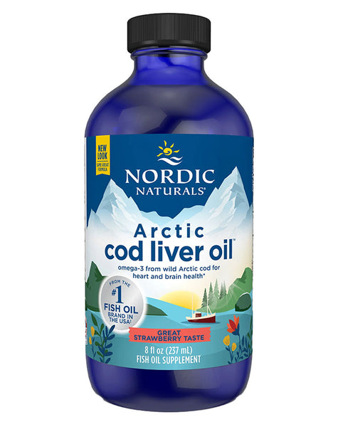 Arctic Cod Liver Oil (Liquid) by Nordic Naturals - Nutrition Warehouse