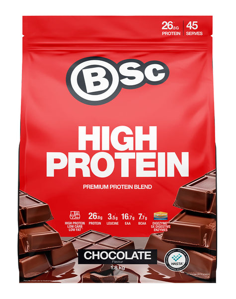 High Protein by BSc Supplements - Nutrition Warehouse
