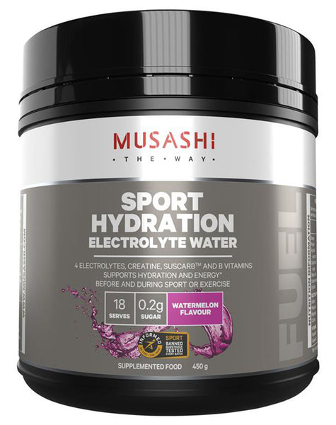 Sport Hydration Electrolyte Water by Musashi - Nutrition Warehouse