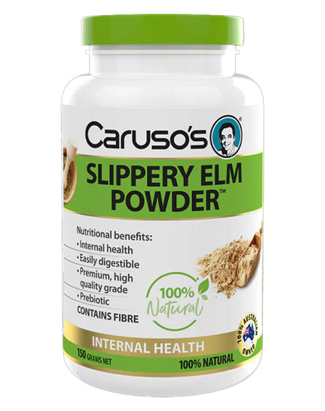 Slippery Elm Powder by Caruso's Natural Health - Nutrition Warehouse