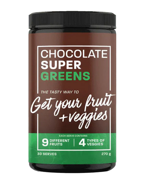Chocolate Super Greens by The Man Shake - Nutrition Warehouse