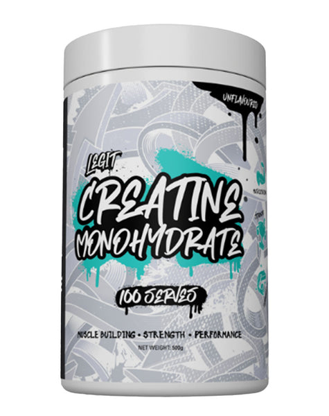 Creatine Monohydrate by Legit Supps - Nutrition Warehouse