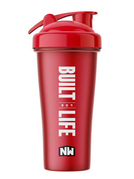 NW Built For Life Shaker by Nutrition Warehouse - Nutrition Warehouse