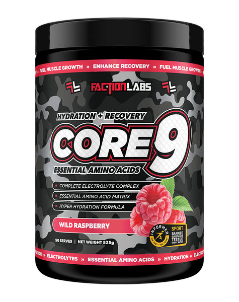 Core 9 (Hydration + Recovery) by Faction Labs - Nutrition Warehouse