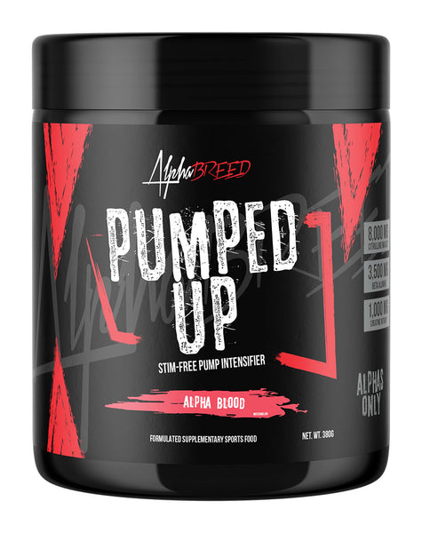 Pumped Up by Alpha Breed - Nutrition Warehouse