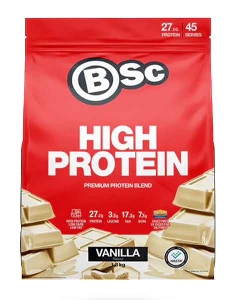 High Protein by BSc Supplements - Nutrition Warehouse