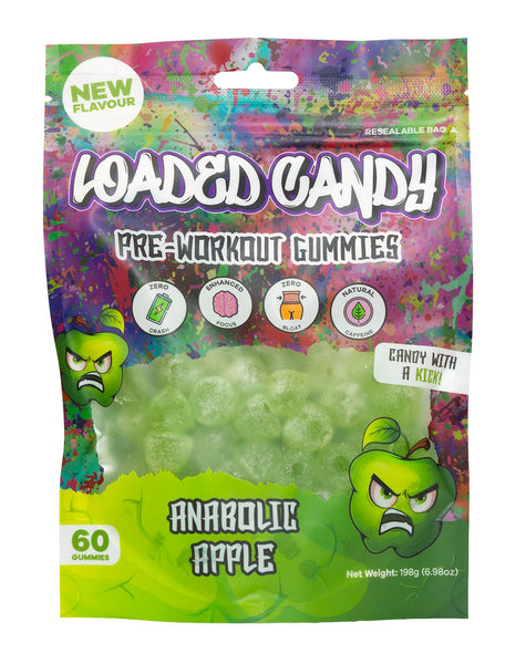 Pre Workout Gummies by Loaded Candy - Nutrition Warehouse