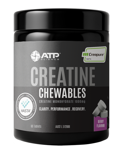 Creatine Chewables by ATP Science - Nutrition Warehouse
