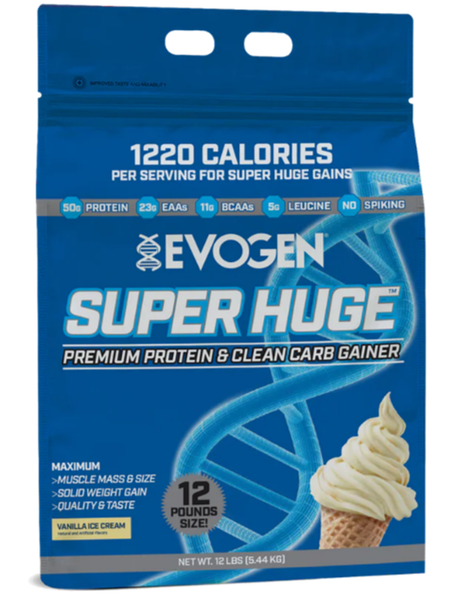 Super Huge Mass Gainer by Evogen - Nutrition Warehouse