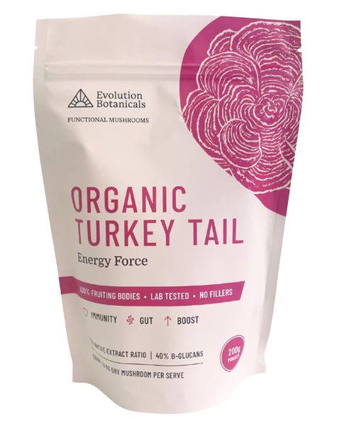 Organic Turkey Tail by Evolution Botanicals - Nutrition Warehouse