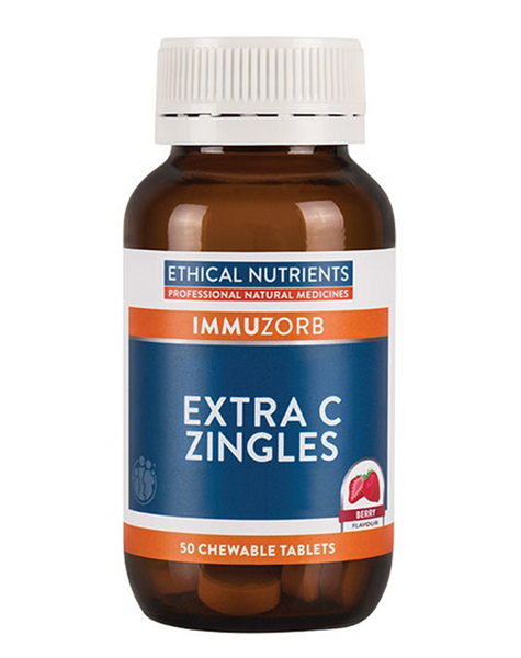 Extra C Zingles by Ethical Nutrients - Nutrition Warehouse
