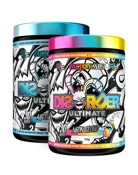 Disorder Ultimate Twin Pack by Faction Labs - Nutrition Warehouse