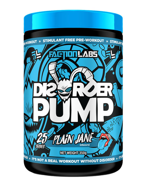 Disorder Pump by Faction Labs - Nutrition Warehouse