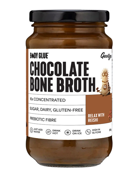 Chocolate Bone Broth (Relax) by Gevity RX - Nutrition Warehouse