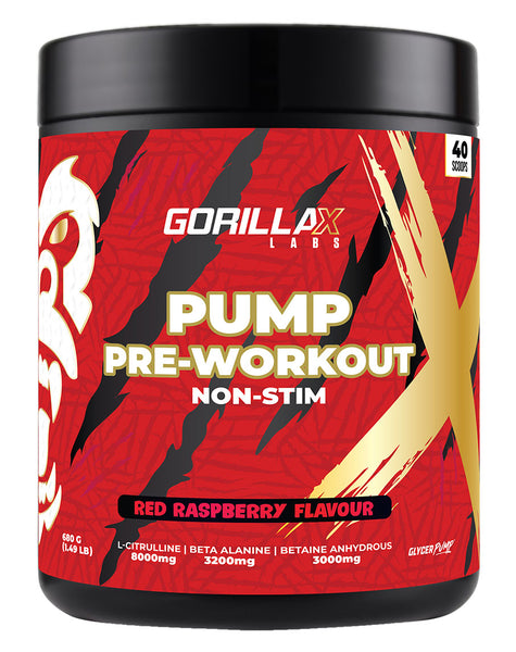 Pump Pre Workout by Gorilla X Labs - Nutrition Warehouse