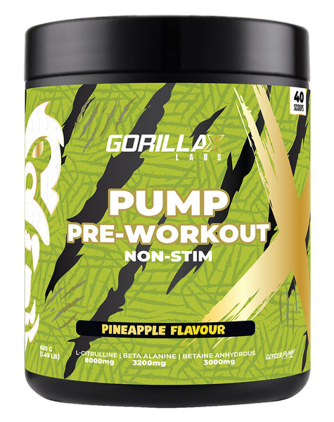 Pump Pre Workout by Gorilla X Labs - Nutrition Warehouse