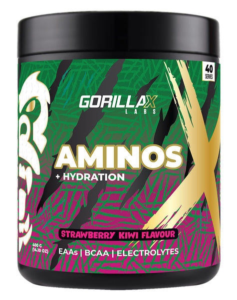 Aminos + Hydration by Gorilla X Labs - Nutrition Warehouse