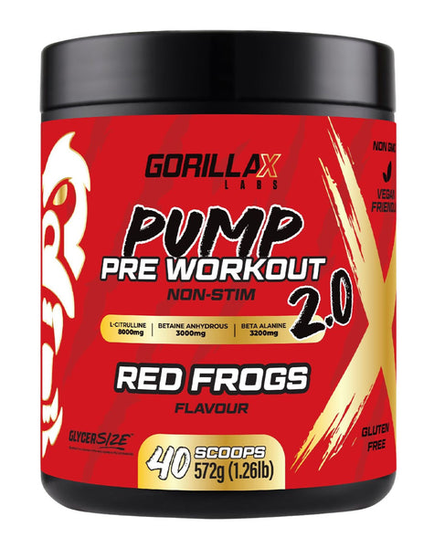 Pump Pre Workout by Gorilla X Labs - Nutrition Warehouse