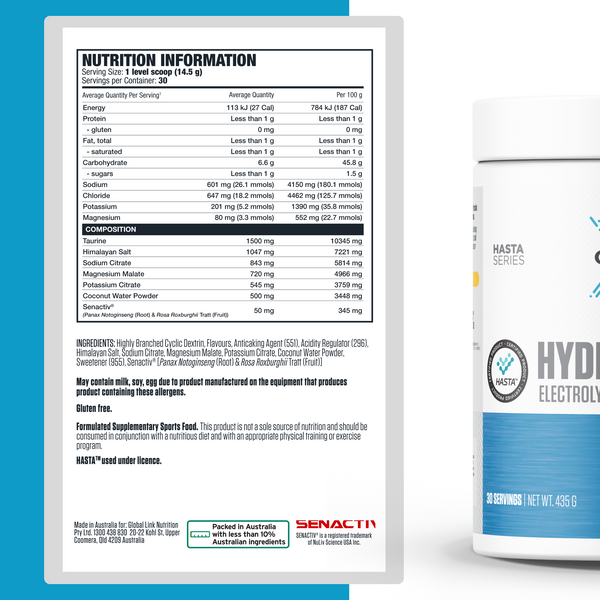 Hydration FX by Genetix Nutrition - Nutrition Warehouse