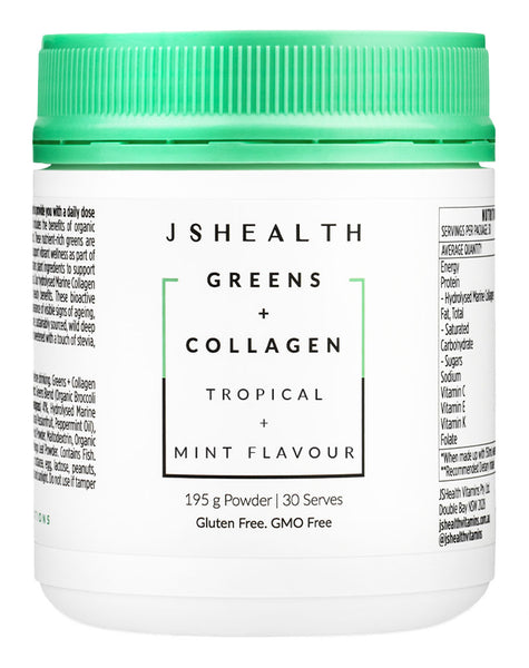 Greens + Collagen by JSHealth Vitamins - Nutrition Warehouse