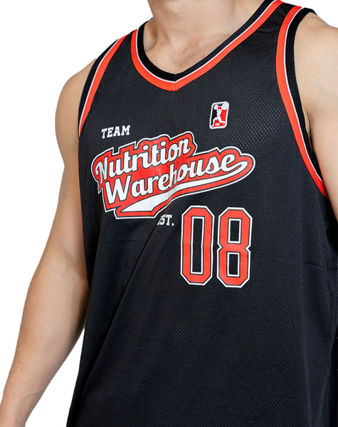 Basketball Jersey by Nutrition Warehouse - Nutrition Warehouse