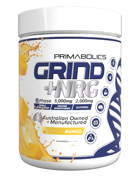 Grind + NRG by Primabolics - Nutrition Warehouse
