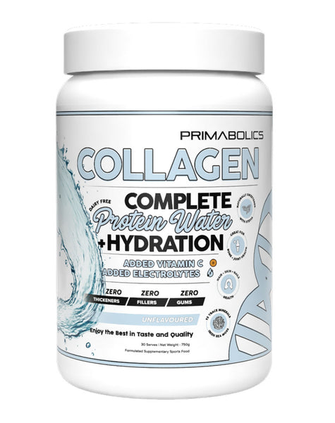 Complete Collagen Protein Water + Hydration by Primabolics - Nutrition ...
