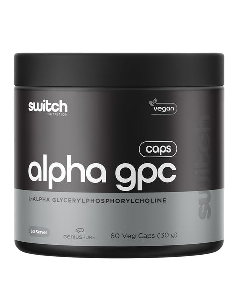Alpha GPC (Capsules) by Switch Nutrition - Nutrition Warehouse