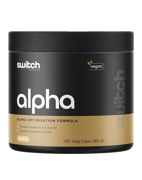 Alpha Switch (Capsules) by Switch Nutrition - Nutrition Warehouse