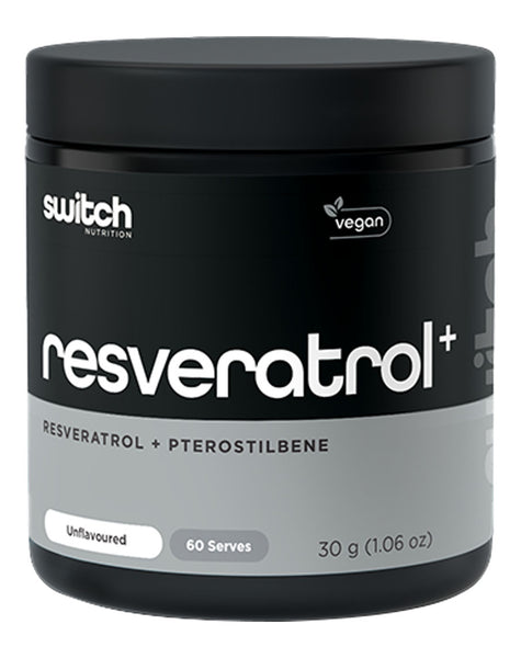 Resveratrol + by Switch Nutrition - Nutrition Warehouse