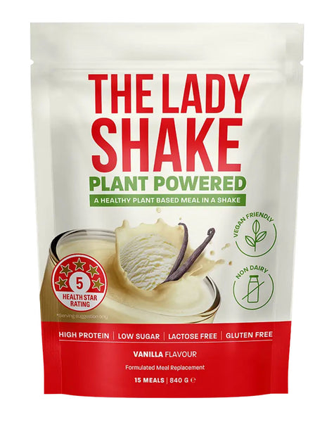 Plant Powered Shake by The Lady Shake - Nutrition Warehouse