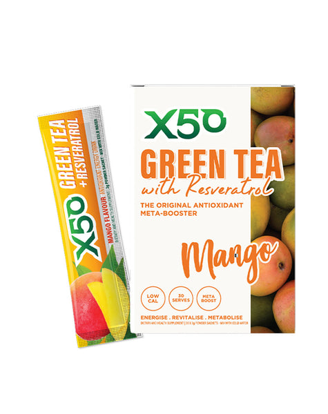 Green Tea X50 by X50 Lifestyle - Nutrition Warehouse
