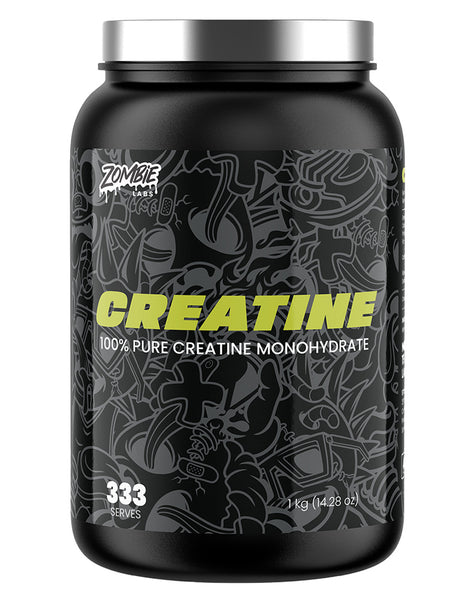 100% Pure Micronised Creatine Monohydrate by Zombie Labs - Nutrition ...