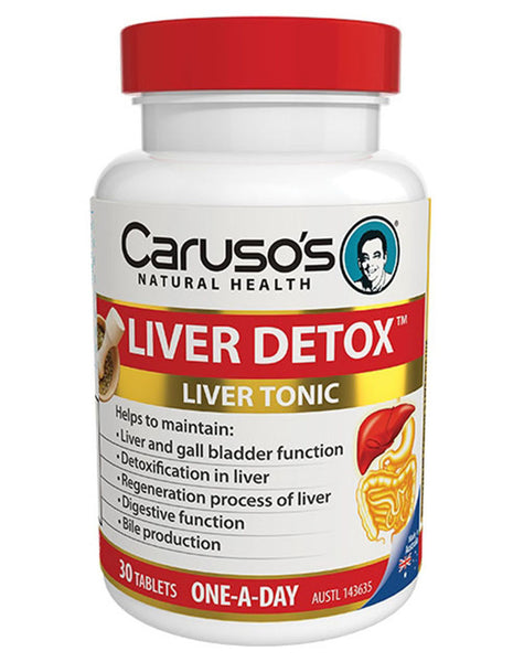 Liver Detox by Caruso's Natural Health - Nutrition Warehouse