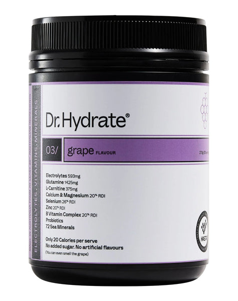 Hydration Drink Mix (Jar) by Dr. Hydrate - Nutrition Warehouse