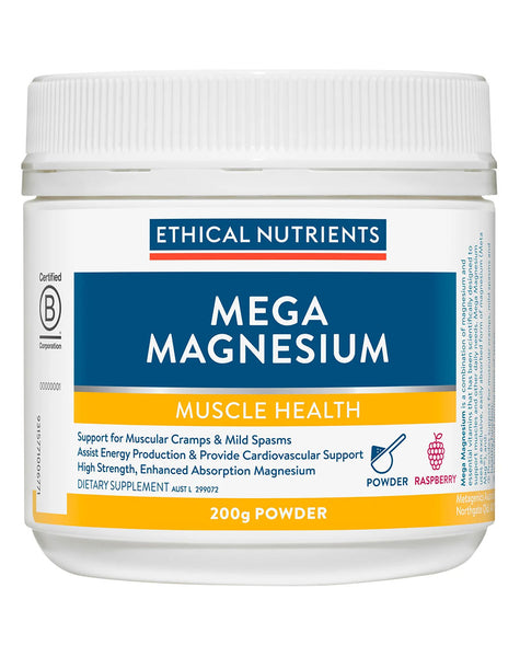 Mega Magnesium Powder by Ethical Nutrients - Nutrition Warehouse