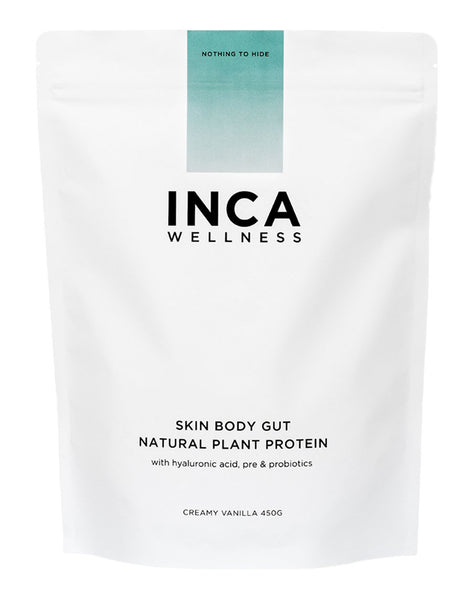 Skin Body Gut Natural Plant Protein by Inca Organics - Nutrition Warehouse