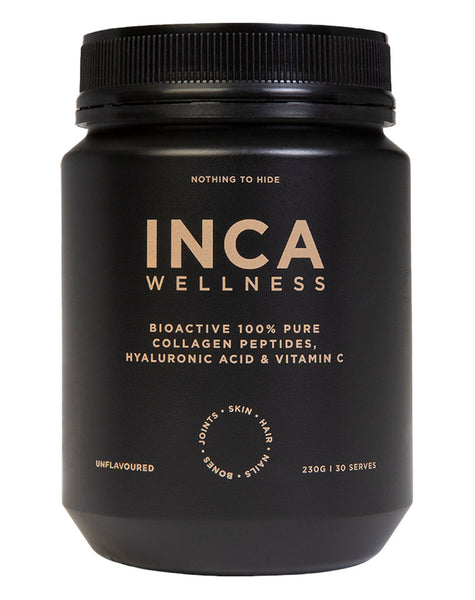 Skin & Body Collagen + Hyaluronic Acid + Vit C by Inca Organics ...
