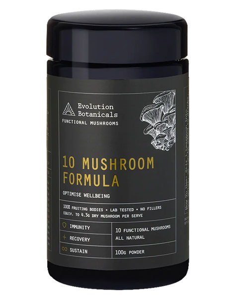 10 Mushroom Formula by Evolution Botanicals - Nutrition Warehouse